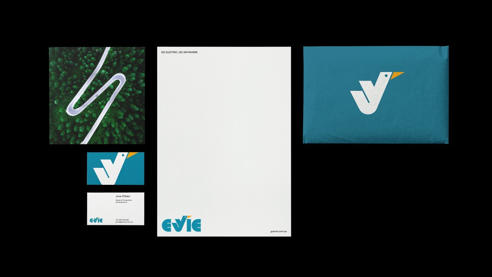 Brand identity by Alphabet Studio | EVIE